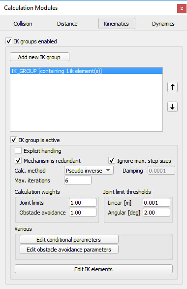 Inverse kinematics tutorial
